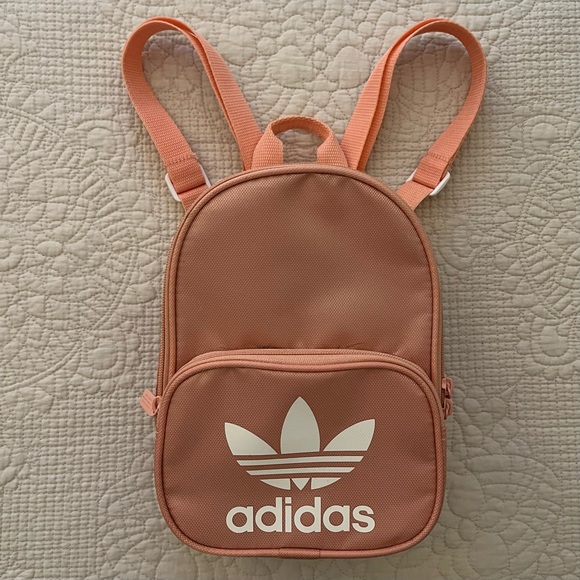 adidas | Bags | Adidas Originals Santiago Mini Backpack Pink | Poshmark